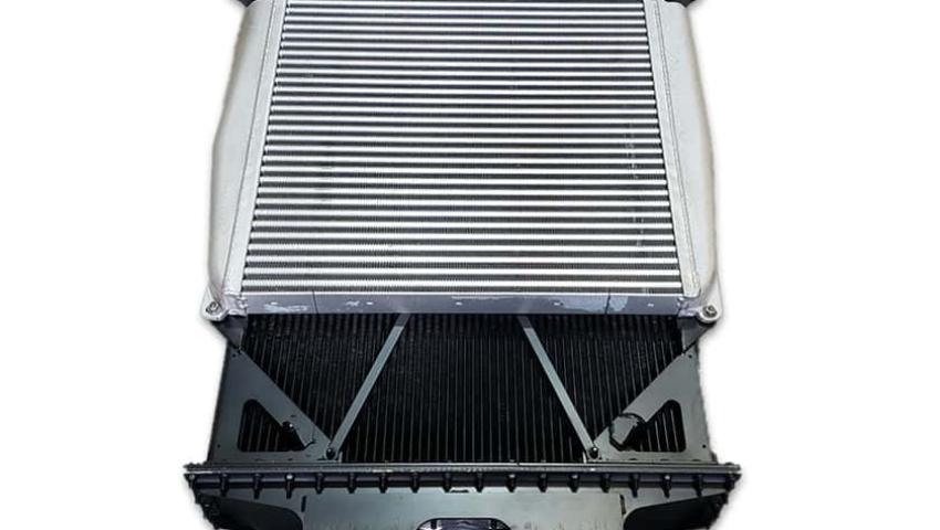 Air cooled radiator air cooler